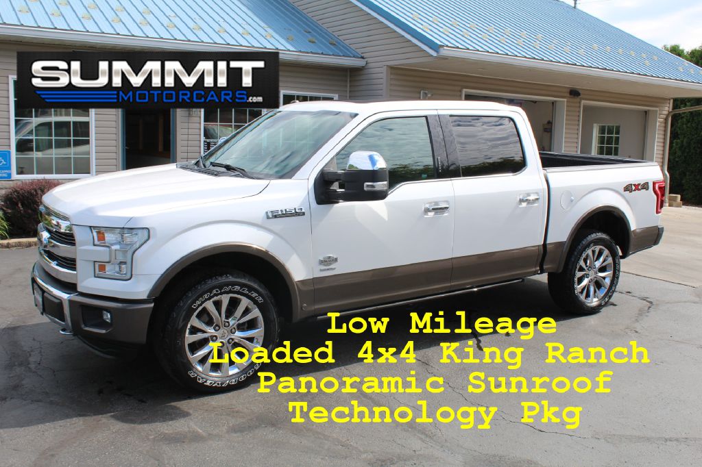 USED 2016 FORD F150 KING RANCH 4x4 KING RANCH FOR SALE in Wooster, Ohio ...