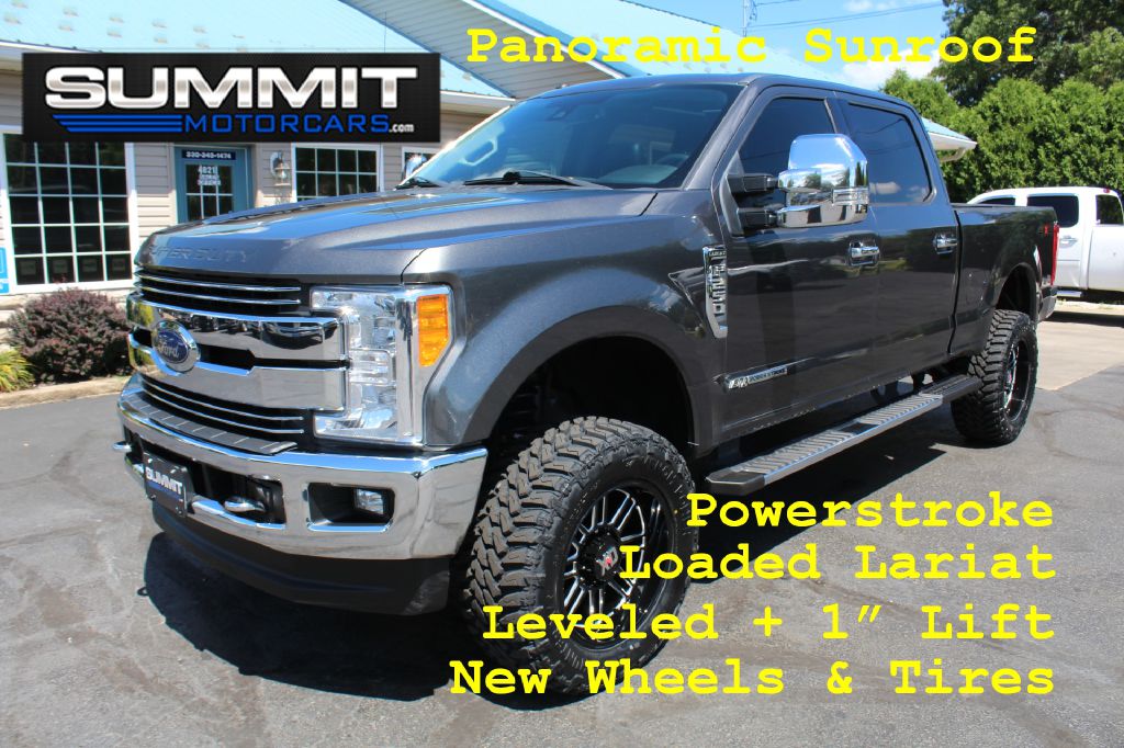USED 2017 FORD F250 LARIAT 4x4 LARIAT POWERSTROKE FOR SALE in Wooster ...