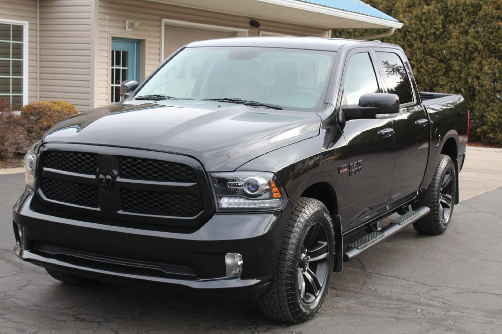 USED 2017 RAM 1500 SPORT 4x4 SPORT 5.7L HEMI FOR SALE in Wooster, Ohio ...