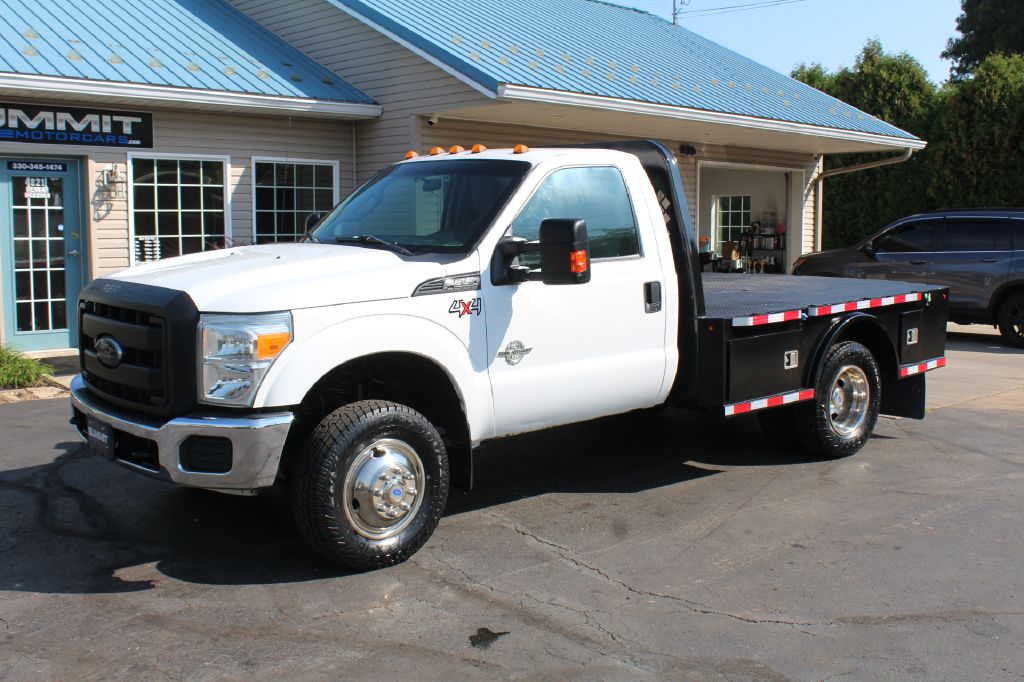 USED 2014 FORD F350 XL FLATBED 4x4 XL FLATBED POWERSTROKE FOR SALE in ...