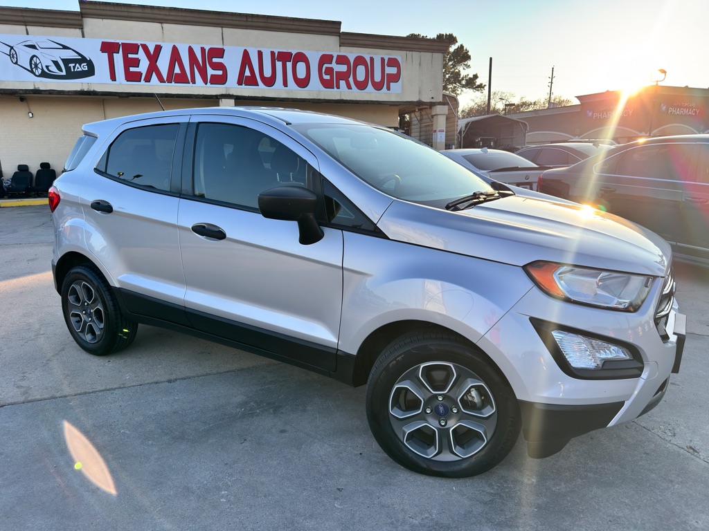 2021 FORD ECOSPORT in SPRING TX at TEXANS AUTO GROUP, SILVER ...