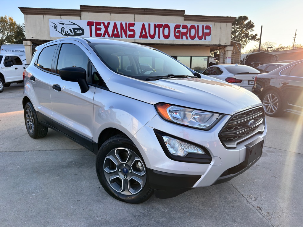 2021 FORD ECOSPORT in SPRING TX at TEXANS AUTO GROUP, SILVER ...
