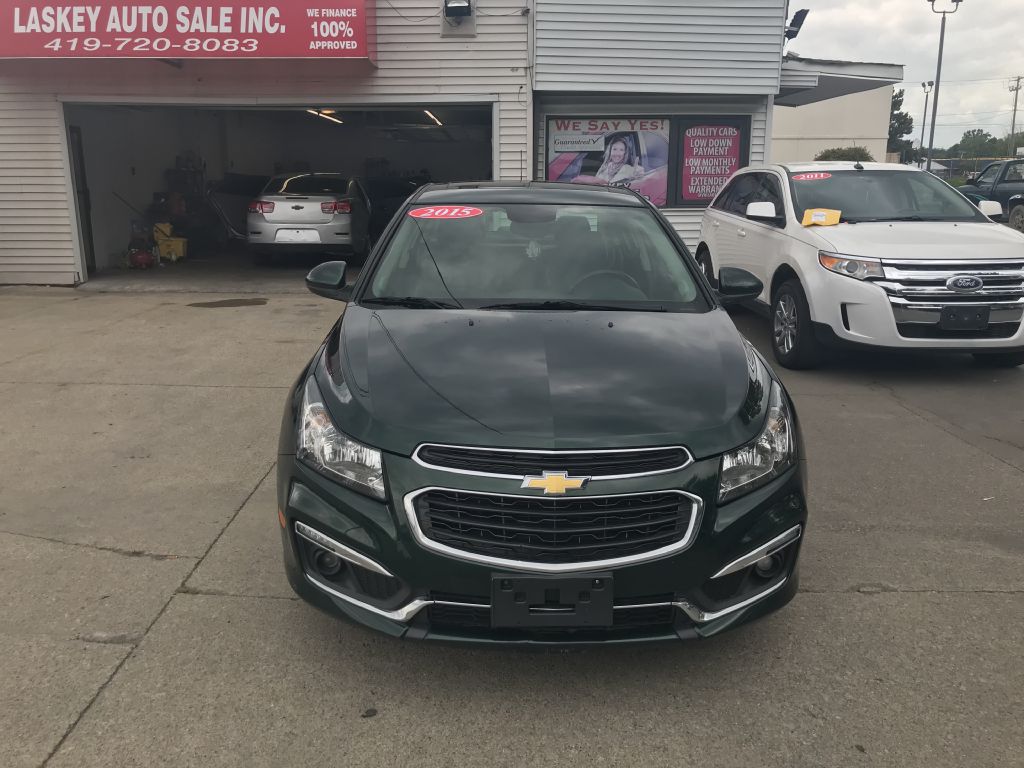 2015 CHEVROLET CRUZE LTZ for sale at Laskey Auto Sales | Toledo, Ohio