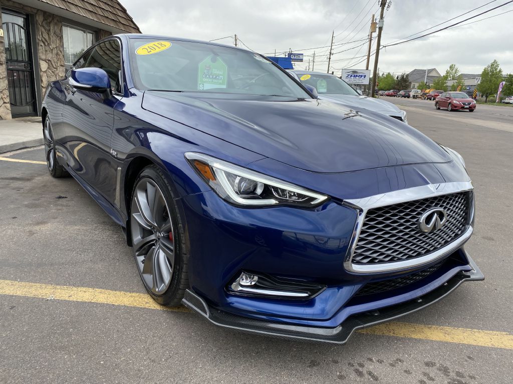 2018 INFINITI Q60 in DENVER CO at ZARA AUTO SALES INC, BLUE ...
