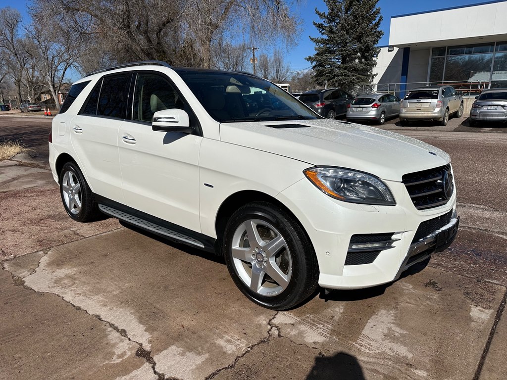 2012 MERCEDES-BENZ ML in COLORADO SPRINGS CO at OS-CARS, WHT ...