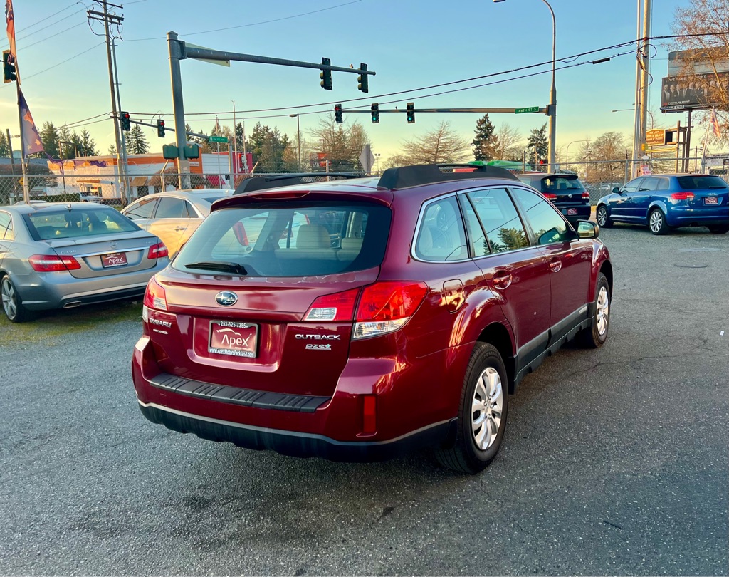 2011 SUBARU OUTBACK in TACOMA WA at APEX MOTORS PARKLAND, MAROON ...