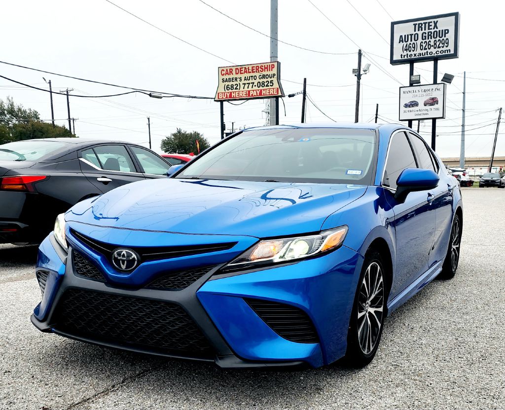 2018 TOYOTA CAMRY in IRVING TX at TRTEX AUTO GROUP LLC, BLUE ...